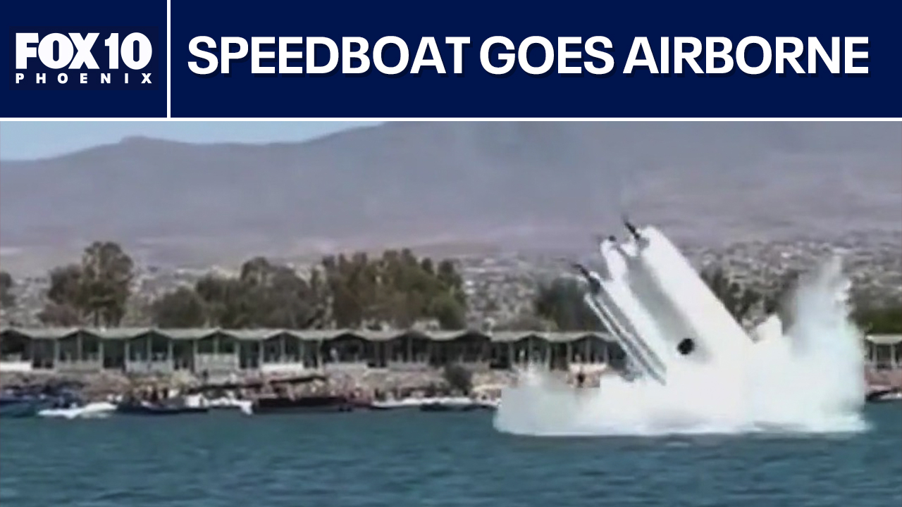 Thrilling Speedboat Flight Ends in Crash at Popular Arizona Lake ...